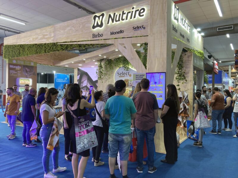 Nutrire prospecta negócios na maior feira profissional do setor pet do ...