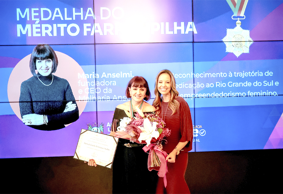 Empresária Maria Anselmi recebe a Medalha do Mérito Farroupilha – O ...